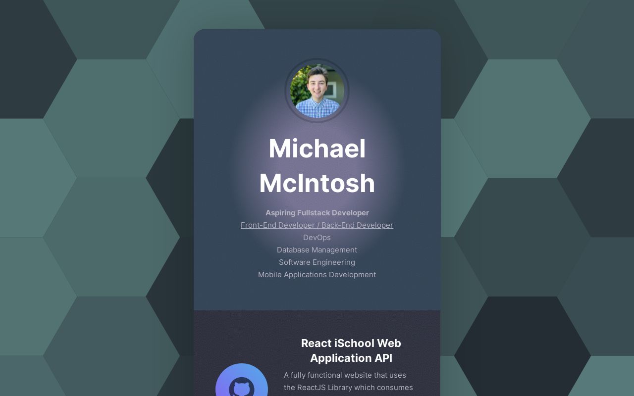 Michael McIntosh Card